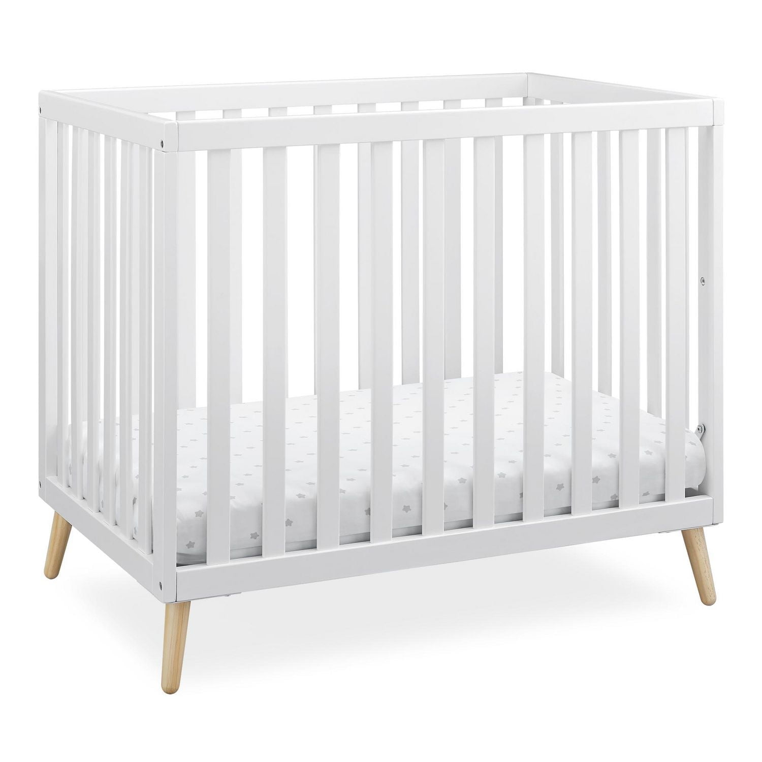 Click here for Delta Children Tucker Mini Baby Crib  Bianca White... prices