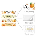 1 Bag Self-Adhesive Plastic Labels Stickers for Package Rectangle ...
