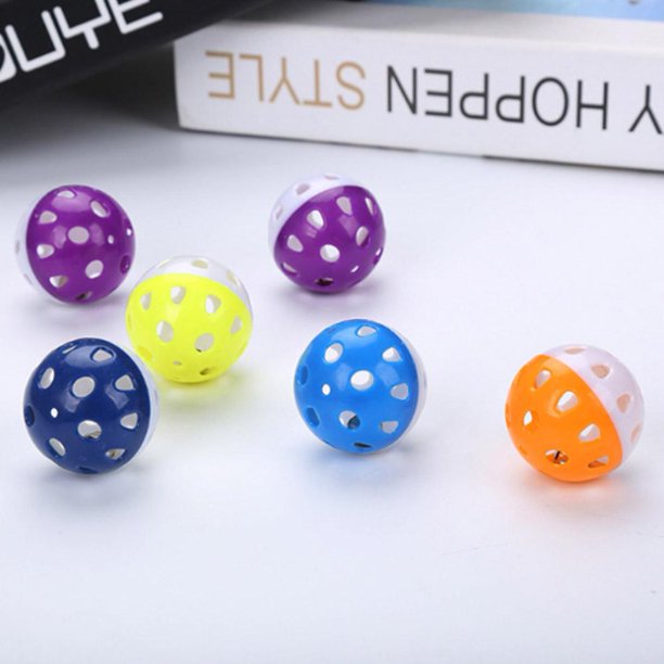 Bell Ball, Colorful Cat Hollow Bell, Pet Chew Cage, Interesting ...
