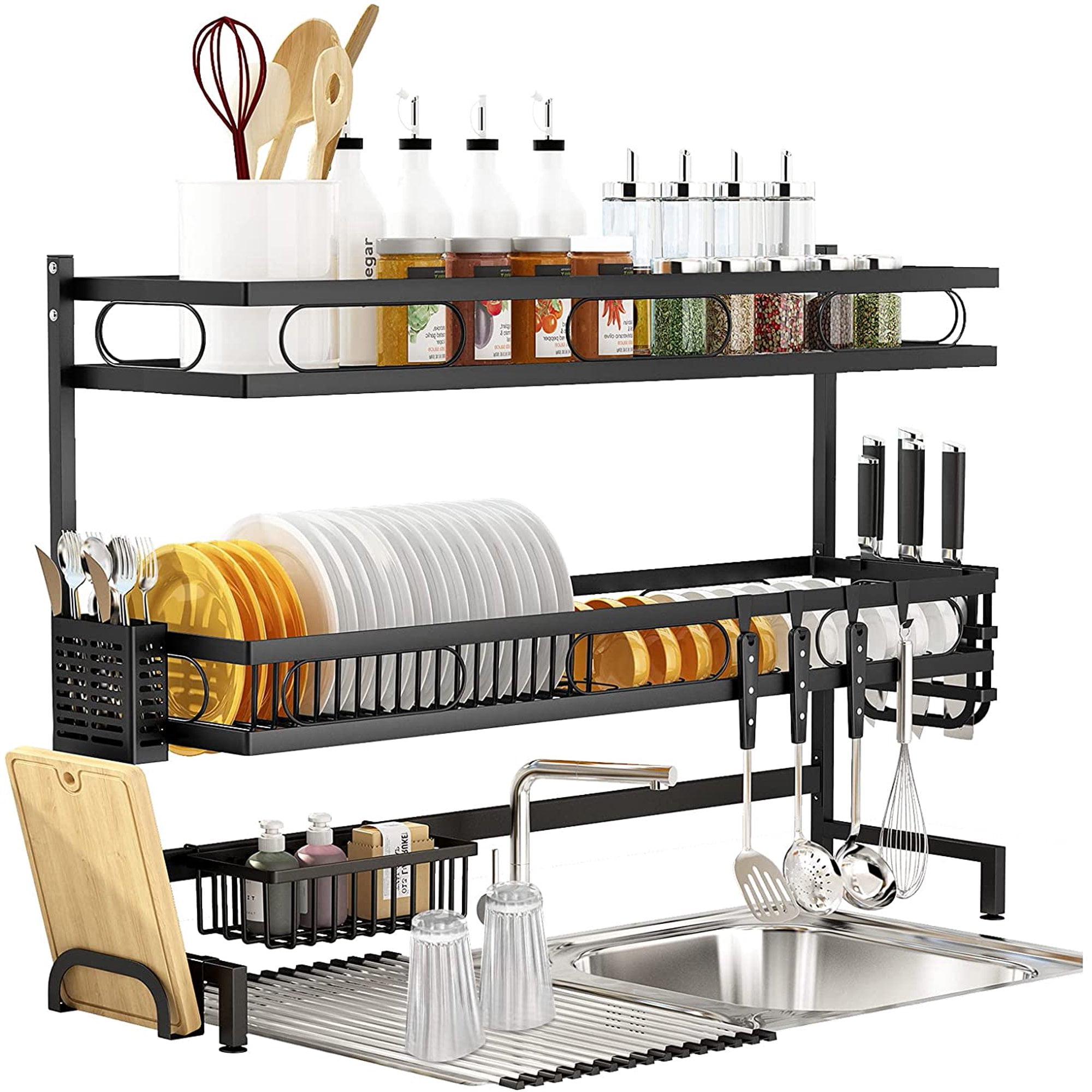 Click here for Ayaoqiang Over The Sink Dish Drying Rack - 3 Tier... prices