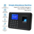 Fingerprint Attendance System Biometric Clock in Machine Employee ...