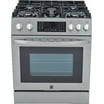 Midea 30-In Kitchen Slide-In Electric Range with Wi-Fi, Fan Convection ...