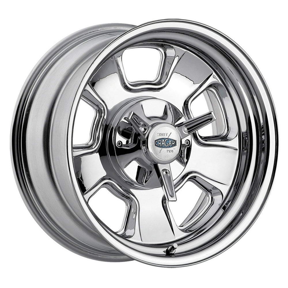 Cragar 390C Street Pro 17x8 5x114.3/5x120.7 +00et Chrome Plated Wheel ...