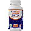 Jarrow Formulas Biotin 5000mcg Capsule Supplement for Energy Production ...