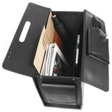 STEBCO Rolling Catalog Case, 21 3/4 x 15 1/2 x 9 3/4, Black ...