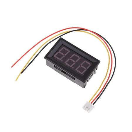 0.56'' DC 0-100V Electric LED Digital Panel Meter meter Blue | Walmart ...