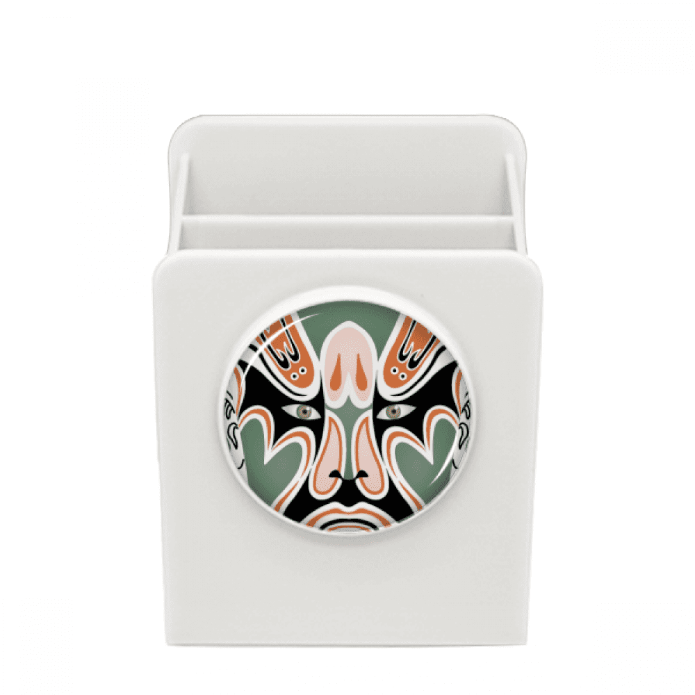Peking Opera Head Colorful Jiulishan Desk Pencil Holder Cup Pen ...