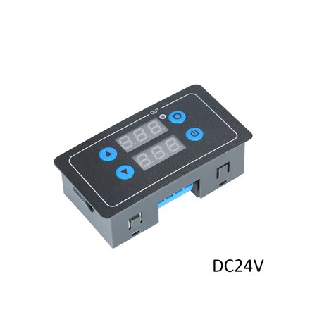 DC24V Delay Relay Module Digital Timer Relay Board Dual Time Display ...