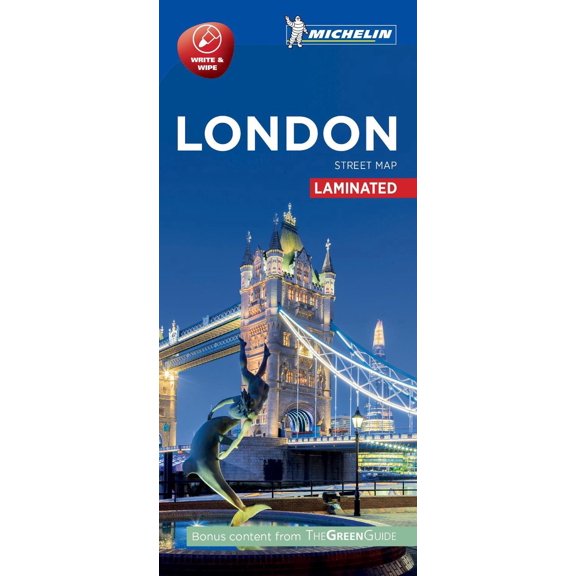 Streetwise london map - laminated city center street map of london ...