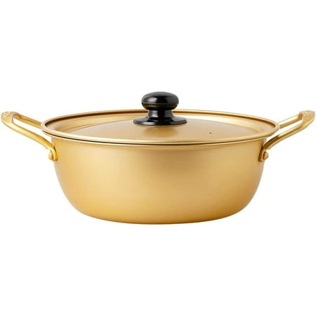 Ramen Cooker Korean Style Gold Color Ramen Noodles Pot Instant Noodle ...