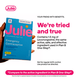 Julie Emergency Contraceptive Pill, 1 Count HSA/FSA Eligible - Walmart.com