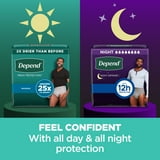 Depend Fresh Protection Men's Incontinence Briefs, Maximum Absorbency ...