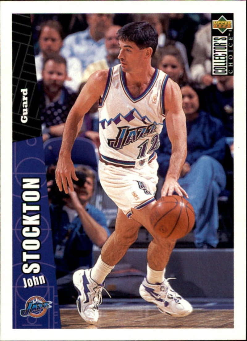 1996-97 Upper Deck Collector's Choice Utah Jazz Team Set Malone ...
