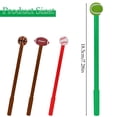0.5mm black core ball straight pen baseball-4 Styles Sports Themed Gel ...