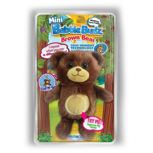 Mindscope Mini Babble Budz Mimicking Furry Friends Plush Toy with 1 ...