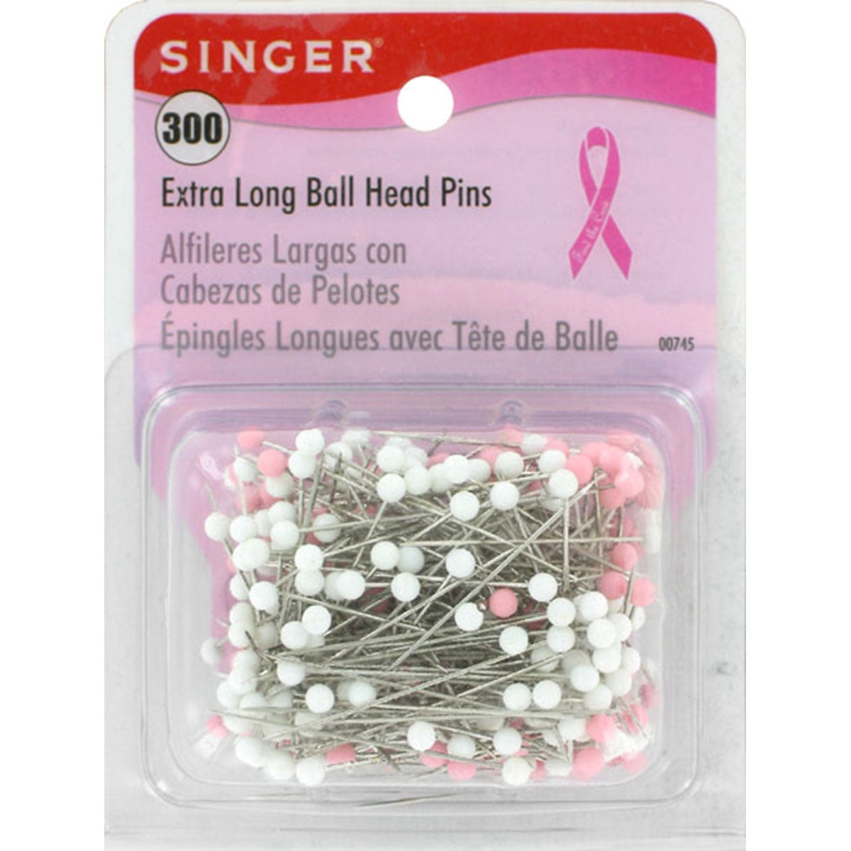 Extra Long Ball Head Pins - Size 28 300/Pkg - Walmart.com