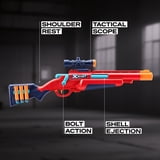 XSHOT Excel Ejector Shell (8 Air Pocket & 90ft Range) Outdoor Blaster ...