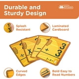 Multiplication Addition Subtraction and Division Number Flash Cards ...