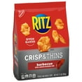 RITZ Crisp and Thins BBQ Chips, Oven Baked Potato and Wheat, 7.1 oz ...
