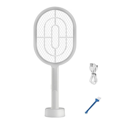 Fly Bat LED USB Electric Bug Racket Rechargeable Racket; Electric Bug ...