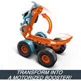 Hot Wheels Monster Trucks RC Rhinomite Transforms into Launcher, Includes 1:64 Scale Toy Truck ...