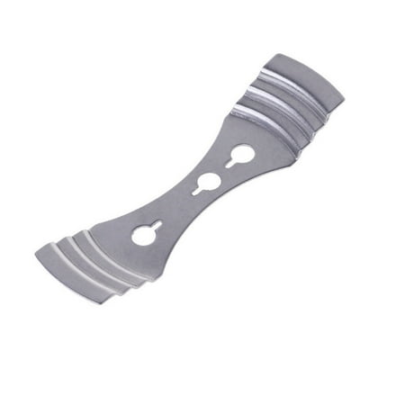 Xizioo 20pcs Metal Candle Wick Centering Devices, Silver Stainless ...