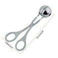 Anauto Meat Baller, Home Maker Non Stick Meat Melon Baller Maker ...