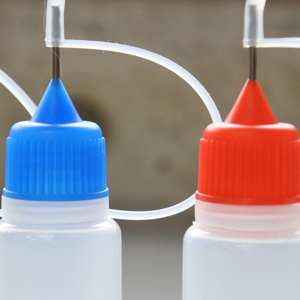 Plastic Empty Oil Dropper Bottle Empty Oil Bottle with Needle Drip Tip ...