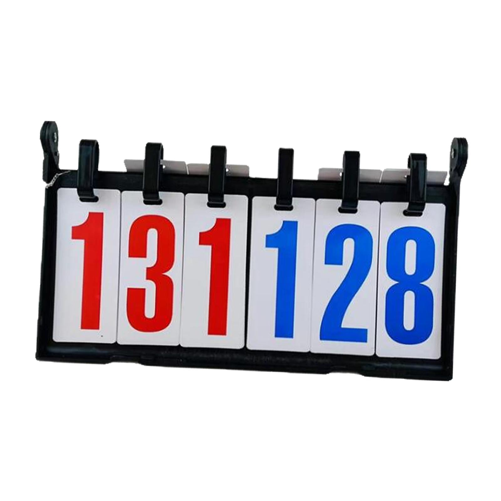 Tabletop Scoreboard Scorekeeper Soccer Referee Score Counter Scoring ...