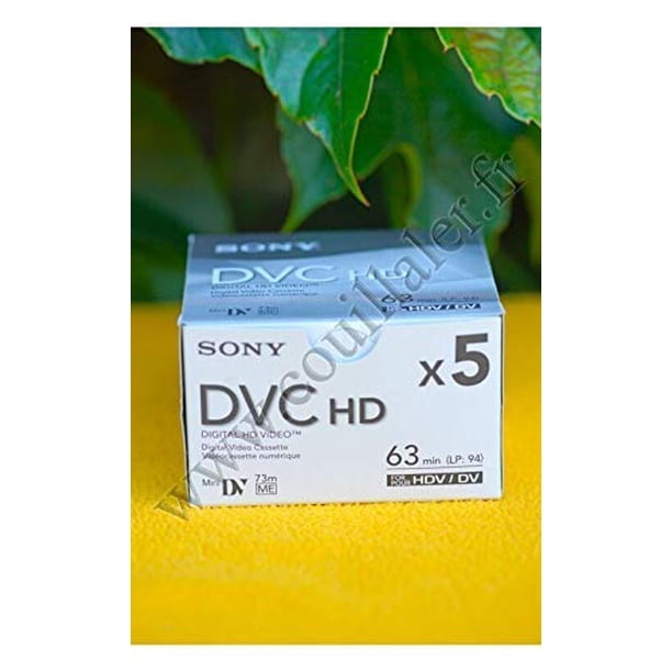 Sony DVM63 HD DVC Mini Tape - 5 Pack - Walmart.ca