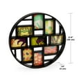 Umbra Luna 4"x6" Multi-Picture Collage Wall Picture Frame, 9 Opening ...
