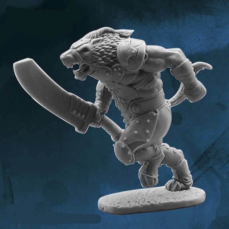Harman Two Faced Werewolf Figure Kit 28mm Heroic Scale Miniature ...