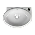 Renovators Supply Carlingwood Corner Wall Mounted Bathroom Sink 17 ...