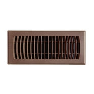 Maurice Franklin Louver 3 in. W X 3 in. L Gloss Brown Aluminum Mini ...