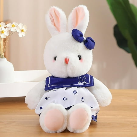 Cute Rabbit Doll Plush Toy Small White Rabbit Doll Wedding Gift ...