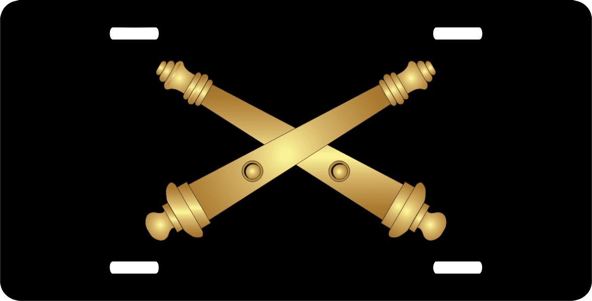 Army Field Artillery License Plate - Walmart.com