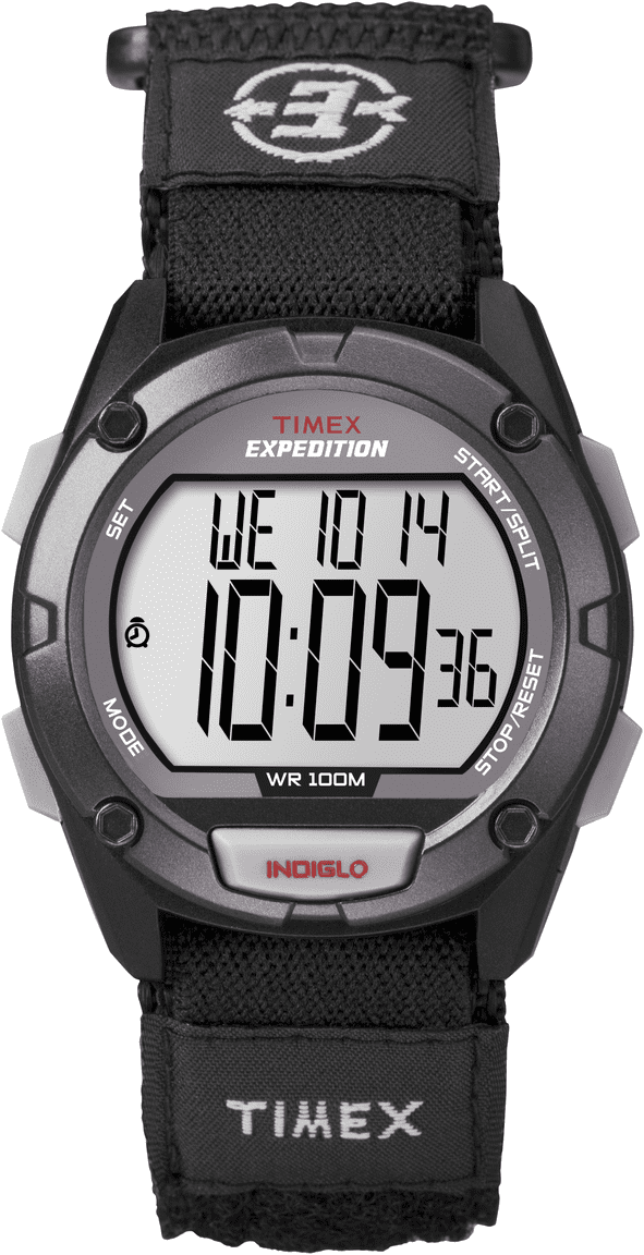 Timex - Timex Men's Expedition Digital CAT 41mm Watch – Black Case with ...
