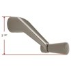 Andersen Straight Arm Operator ( Left Hand ) with 9-3/8 inch Arm Length ...