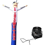 20ft Inflatable Tube Man Guy Puppet Dancer Wind Waver, Clown Yellow ...