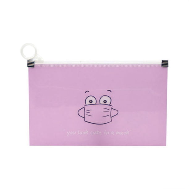 Cartoon Portable Waterproof Face Shield Storage Box Dust-Proof Nose ...