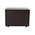 HomeRoots Office Modern Wenge Nightstand - Walmart.com