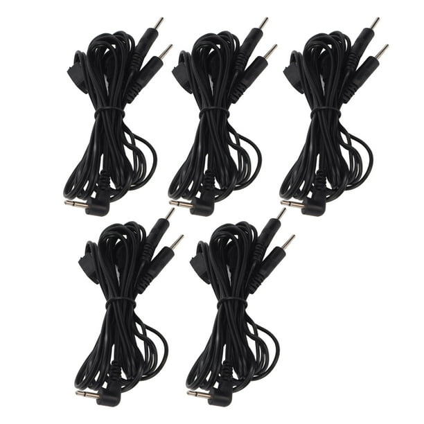 Electrode Wires,5pcs for TENS Lead TENS Replacement Lead Wires TENS Pin ...