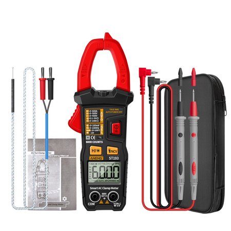 Guardoinrt ANENG Backlit Multimeter Clamp Voltmeter Voltage Current ...