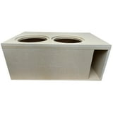 "Tru Spec Audio Box 12"" Subwoofer Enclosure, Back Vented Prefab Dual ...