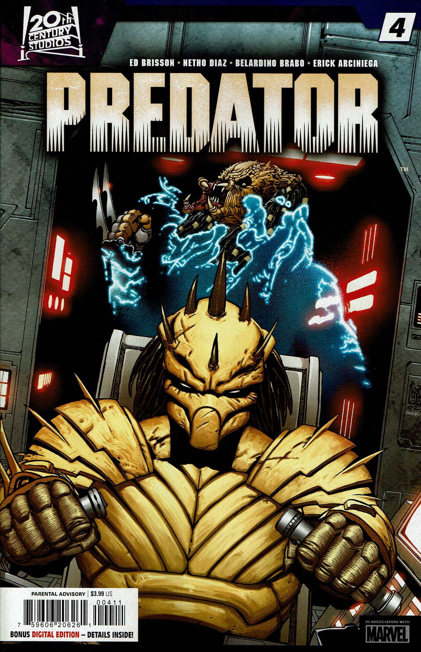 Predator (Marvel, 2nd Series) #4 VF ; Marvel Comic Book - Walmart.com