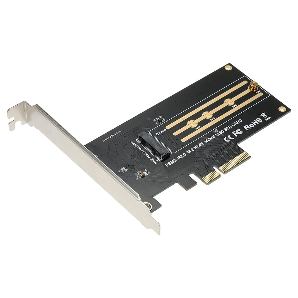 M.2 NVME Adapter Card M.2 M-key to PCI-E X4 Expansion Card SSD Adapter ...