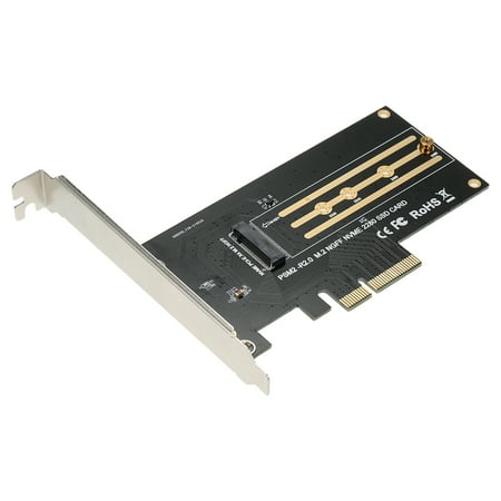 Meterk M.2 NVME Adapter Card M.2 M-key to PCI-E X4 Expansion Card SSD ...