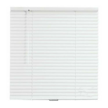 "23Wx72L"" Cordless 2"" Deluxe Vinyl Mini Blind White" - Walmart.com