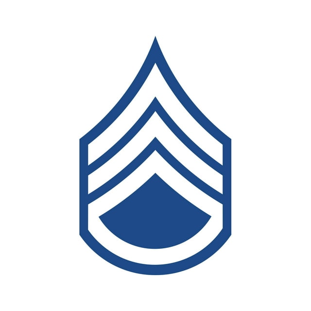 E-6 Staff Sergeant Rank Sticker Decal Die Cut - Self Adhesive Vinyl ...