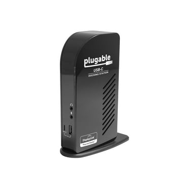 Plugable USB 3.0 and USB-C Universal Laptop Docking Station for Windows ...